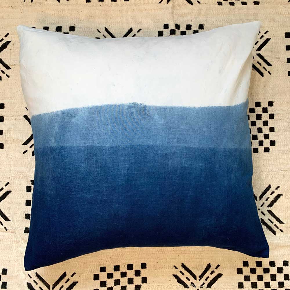 DIP DYEING FABRIC WITH INDIGO- OMBRE TUTORIAL – Onyx Art Studios